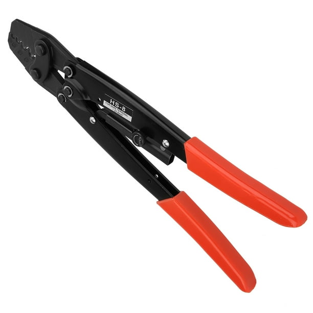 Bare Terminal Crimper,HS-8 Crimper Pliers Hand Crimping Tool Terminal ...