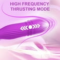 Thrusting Vibrator Soft Handheld Portable Personal Massager Wand For