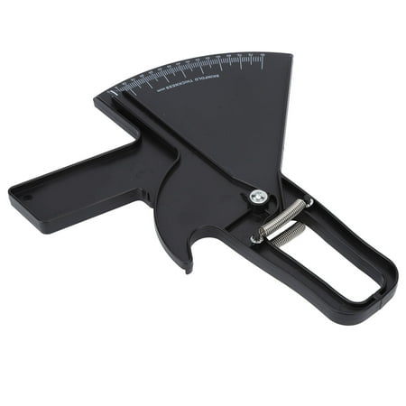 Body Fat Caliper, Skinfold Caliper Easy To Read For Home Black ZFC06 ...