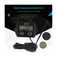 Digital Display Tachometer Timer Engine Tach Hour Meter Gauge Inductive ...