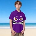Boys Cute Shirts Short Sleeve Prints Gentleman Beach Essentials for Boy ...