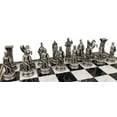 Unique Greek Mythology Olympus Gods Chess Set with Wood Board and ...