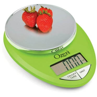 Ozeri ZK011 Precision Pro Stainless-Steel Kitchen Scale with Oversized ...