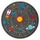 Delta Children Kids Outer Space Round Area Rug, 39-Inch, Grey - Walmart.com