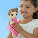 Baby Alive Splash 'n Snuggle Baby Doll, Brown Hair, Water Play Toy with ...
