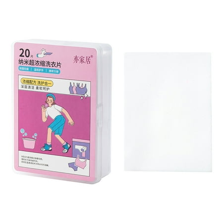 VBXOAE Clothing Cleaning Laundry Tablets Ultra Concentrated Deep ...