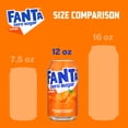 Fanta Zero Sugar Orange Fruit Soda Pop, 12 fl oz, 12 Pack Cans ...