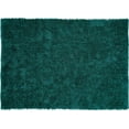Chesapeake Microfiber Teal Shag Area Rug (7' 3"x 9' 3") - Walmart.com