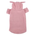 BIMZUC Pet Cat Small Dog Costumes Rabbit Ear Shape Clothes Keep Warm ...