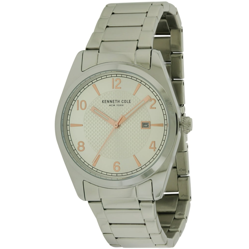 Kenneth Cole - Kenneth Cole Men's Kenneth Kole New York Stainless Steel ...