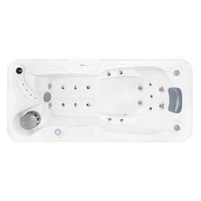 ALEKO Wood Fired Hot Tub and Ice Bath - Portable Outdoor Spa for 4-5 ...