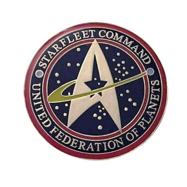 Star Trek Starfleet Insignia Stainless Steel Pin - Walmart.com