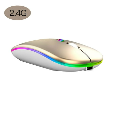 Wireless Rechargeable Computer Mouse Silent Metal Silent Metal Scroll ...