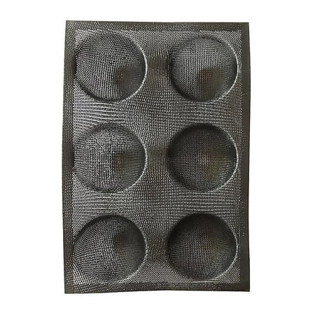 Glass Fiber Silicone 6 Round Bread Mold Porous Mould Bake Tools ...