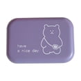 Aesthetic Contacts Lens Storage Case with Tweezers Slot, Leakproof ...