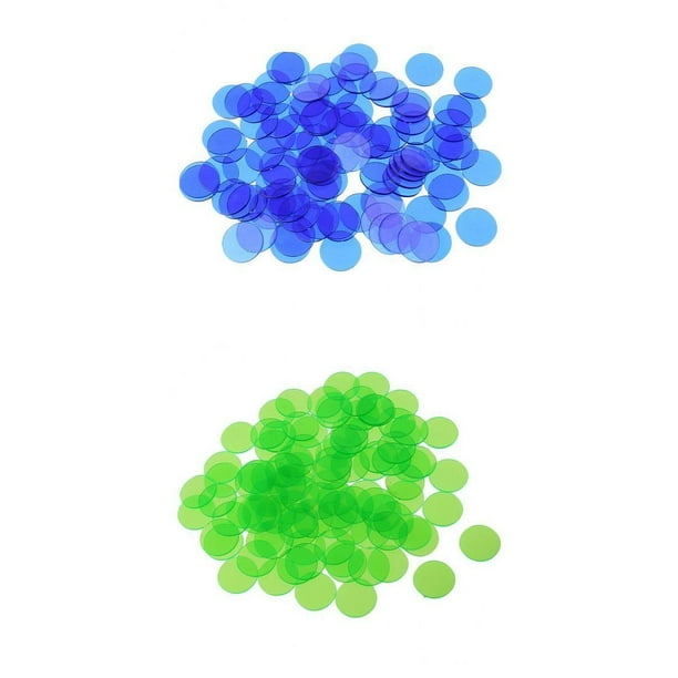 200x Professional Bingo s Transparent Tokens Game 1.5x1.5cm - Walmart.ca