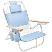 Sunnylife: Luxe Beach Chair - The Resort Coastal Blue - Fabric Lounger ...