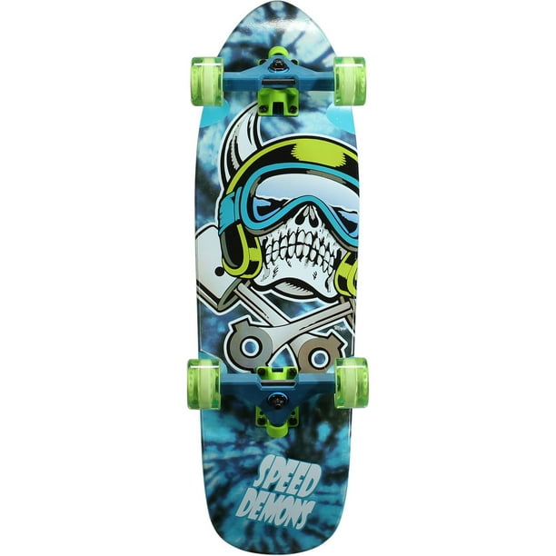 Speed Demons Cruiser Board Complete Skateboard, 29" x 9" - Walmart.com