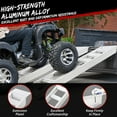 Aluminum Ramps, 1 Pack, 8810 lbs Capacity, Heavy-Duty Ramps with Top ...