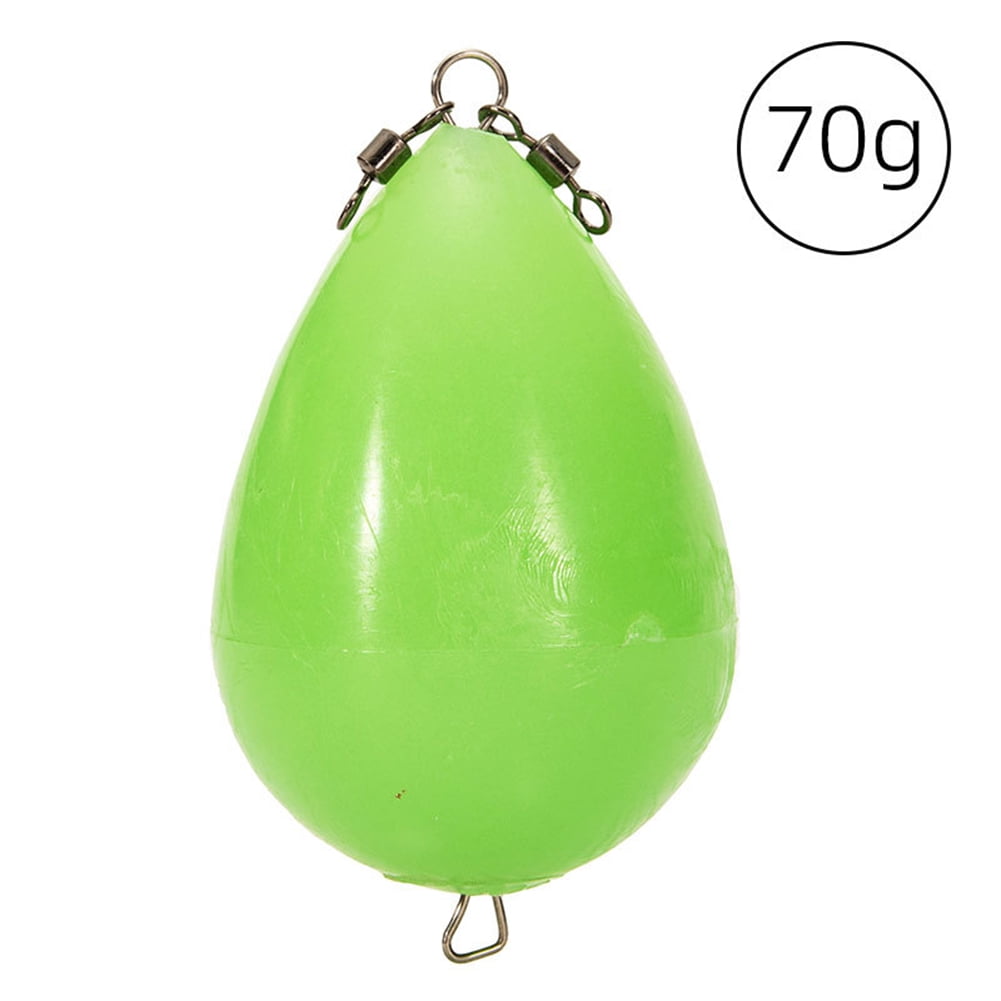 Luminous Egg Float Night Fishing Long-distance Casting Rotating Fishing ...