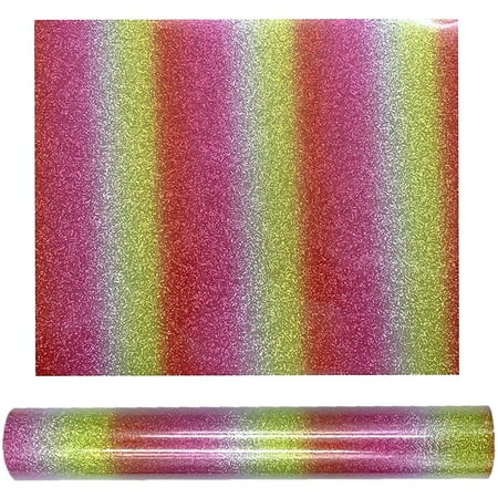 HTV Heat Transfer Vinyl Rolls Rainbow Iron on Vinyl DIY Garment Film ...