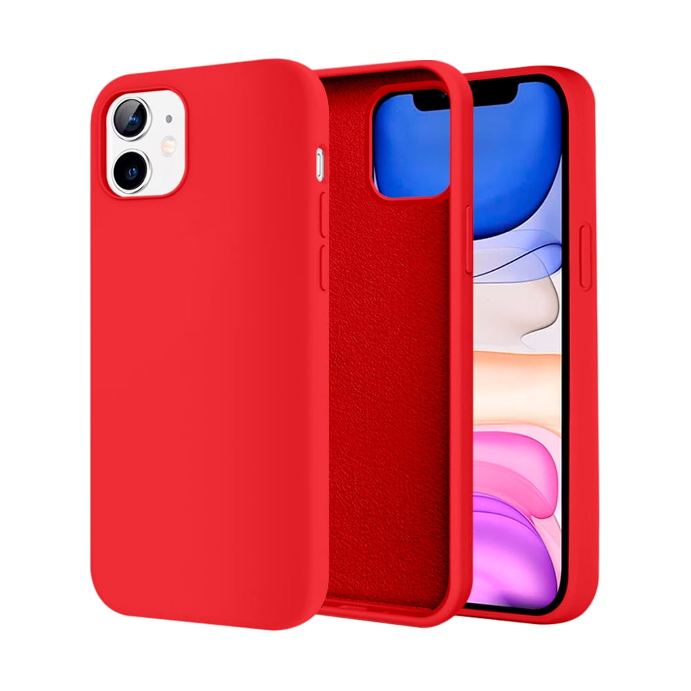 Funda de Protección para iPhone 11 - Sovico - Silicón con Forro de Microfibra | Walmart en línea
