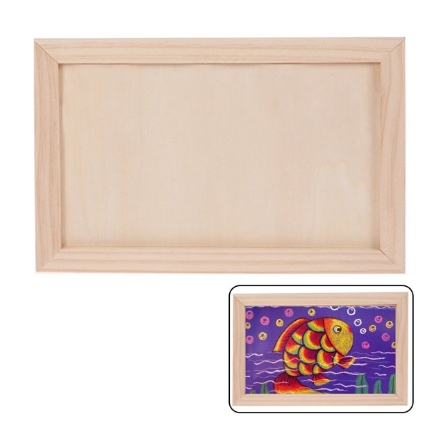 Photo Frame Wooden Decorative Artwork Display Frame Picture Frame for ...