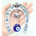 Set of 4 Blue Blue Evil Eye Wall Hanging Amulets Hamsa Hand Unique ...