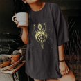 CLOTEX Summer Y2k Tops for Womens, Casual Vintage Short Sleeve T-Shirt ...