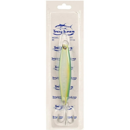 Tady Lure Corporation #9 Blue Yellow White Sm Cast Lure - Walmart.com