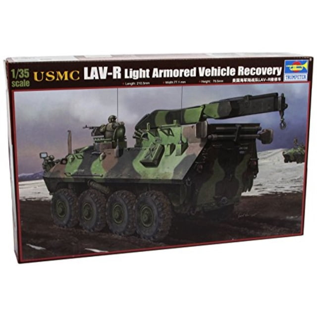 trumpeter 1/35 usmc lav-r light armored recovery vehicle - Walmart.com