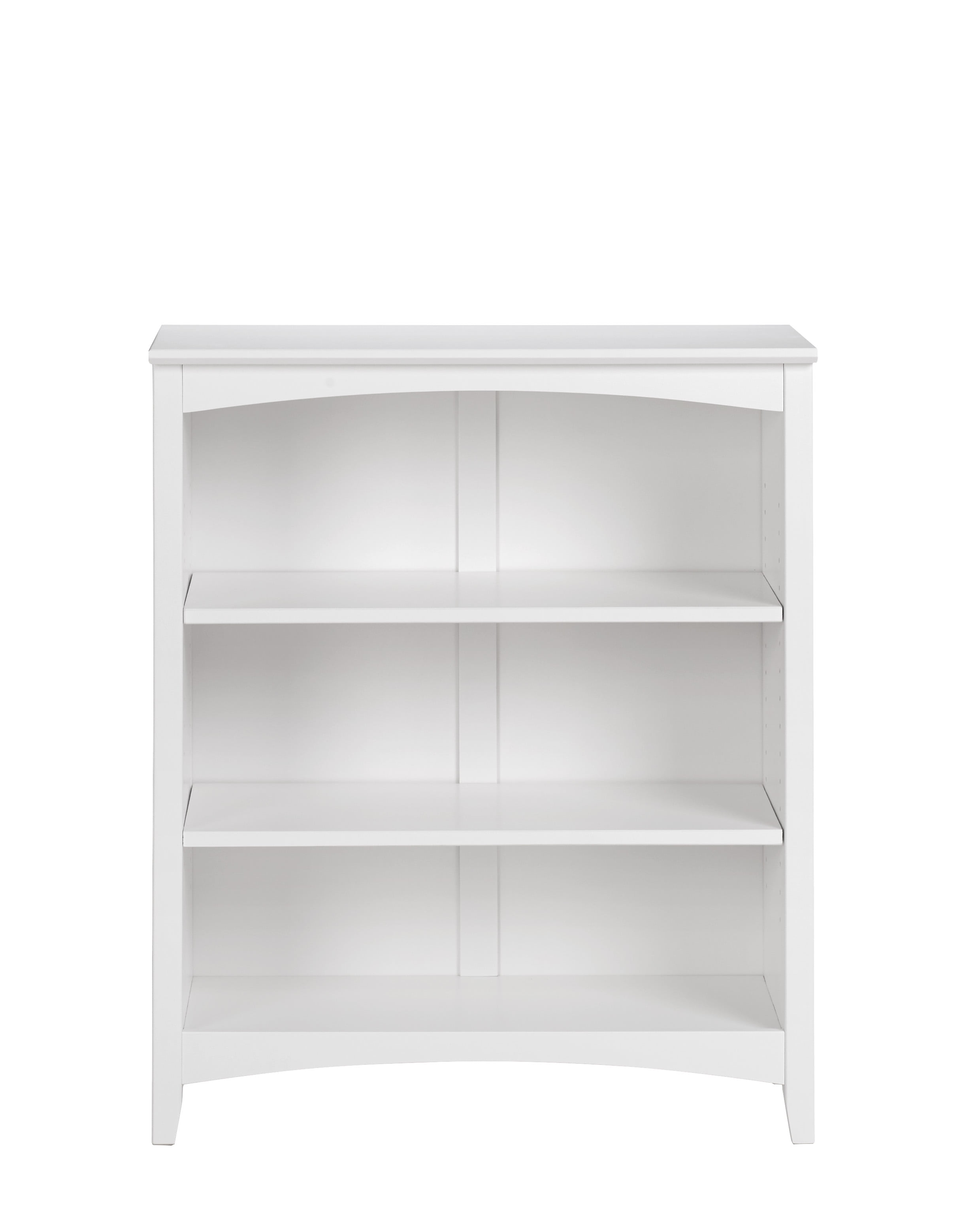 Shaker Style Bookcase - 36"H - White Finish - Walmart.com