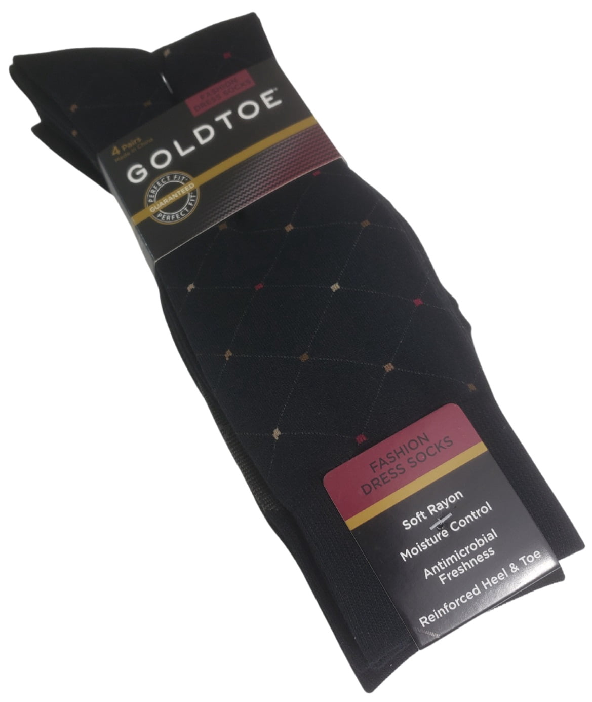 Gold Toe Men's Fashion Dress Socks Variety Pack Black Argyle & Patterns ...