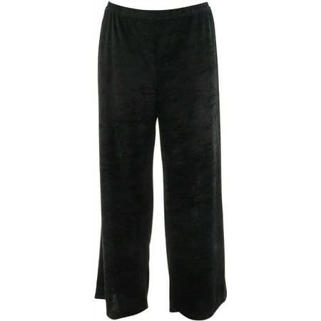 Joan Rivers Petite Crushed Velvet Pants Women's A284415 | Walmart Canada