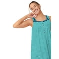 Aria Womens And Womens Plus Sleeveless Cotton Nightgown Sizes S 4x
