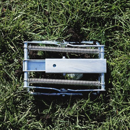 Galvanized Steel Gopher Trap, Easy Set Mole Eliminator, Mole Trap Easy ...