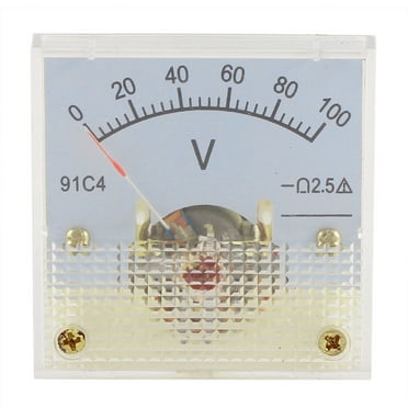 0-600V Analog Panel Volt Voltage Meter Voltmeter Gauge - Walmart.com