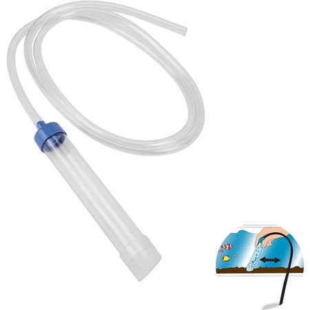 Aquarium Gravel Cleaner Siphon Fish Tank Vacuum Cleaner Water Filter ...
