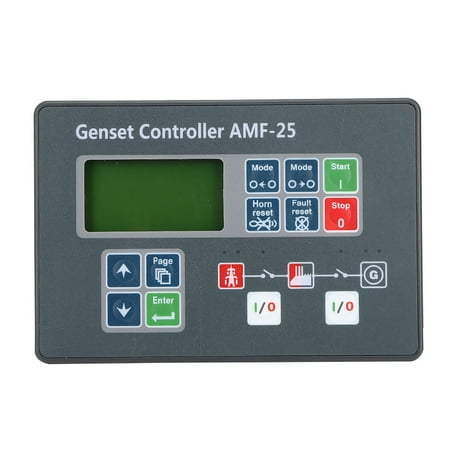 Generator Automatic Controller,AMF-25 Genset Controller Self-Start ...