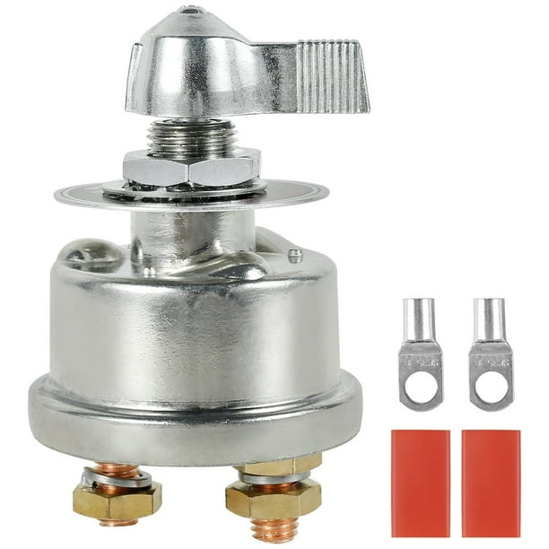 Battery Disconnect Switch 12V/24V Safe Switch Power Cut Off Isolator ...