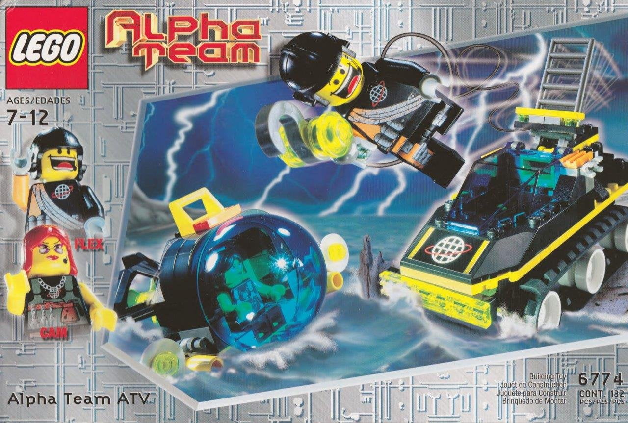 LEGO Alpha Team 6774 Alpha Team ATV LEGO - | Bodega Aurrera en línea