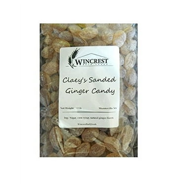 Claey's Candies - Sanded Ginger Drops, Old Fashioned Hard Candy, Flavored, 2 pounds - Walmart.com