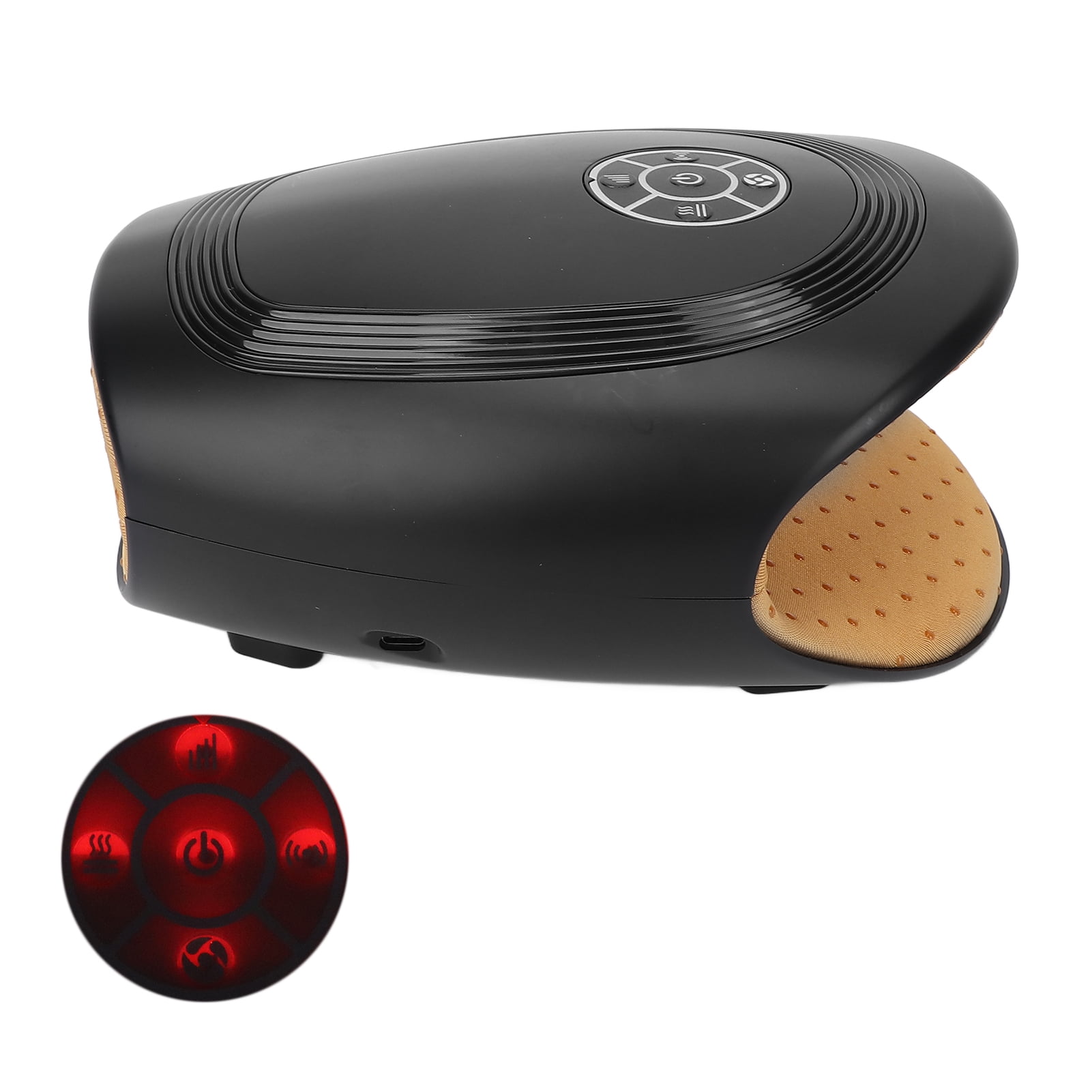 Hand Massage Machine, Rechargeable Hot Compress Therapy Mode Adjustable ...