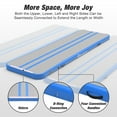 WARMOUNTS Tumbling Mat, 10 ft Inflatable Air Gymnastics Training Mats w ...