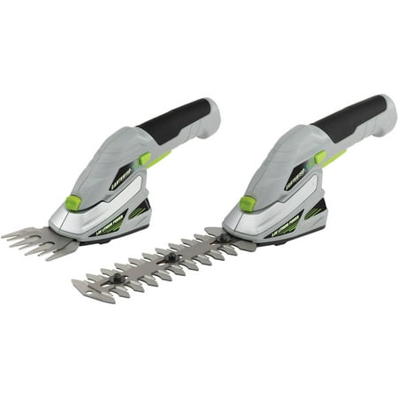 Earthwise LSS10163 Cordless 2-in-1 Garden Grass and Hedge Trimmer ...