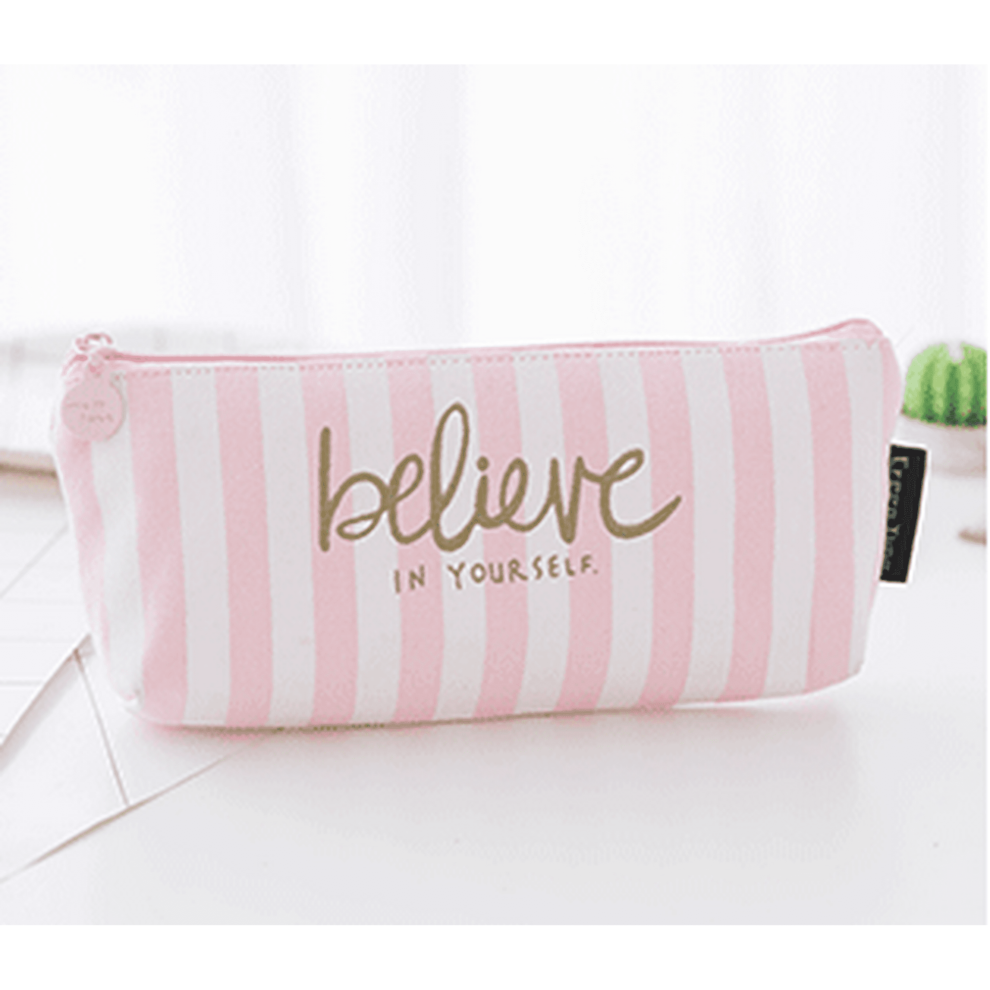 Click here for Coofit Cute Pink Zipper Pencil Case  Pink prices