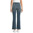 Time and Tru Women's High Rise Stretchy Flare Jeans 32 Inseam Slim ...