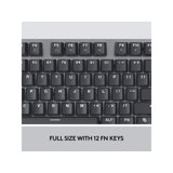 Logitech K845 Backlit Wired Mechanical Keyboard, Full Size, Adjustable ...