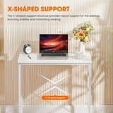 COMHOMA 32 inch Computer Desk, Study Writing Table for Small Space ...
