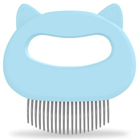 Xizioo Cat Grooming Comb - Blue Massage Comb - Light Hair or Fur ...